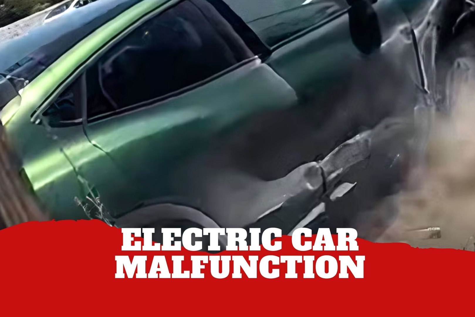 Ford Mustang Mach-E suffers terrifying malfunction crash - MARCA TV English
