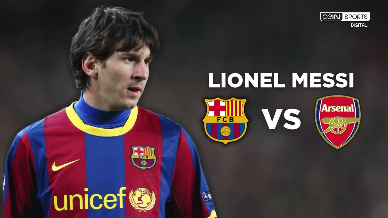 Lionel Messi Shines with Iconic Goal Against Arsenal in 2010/11 ...