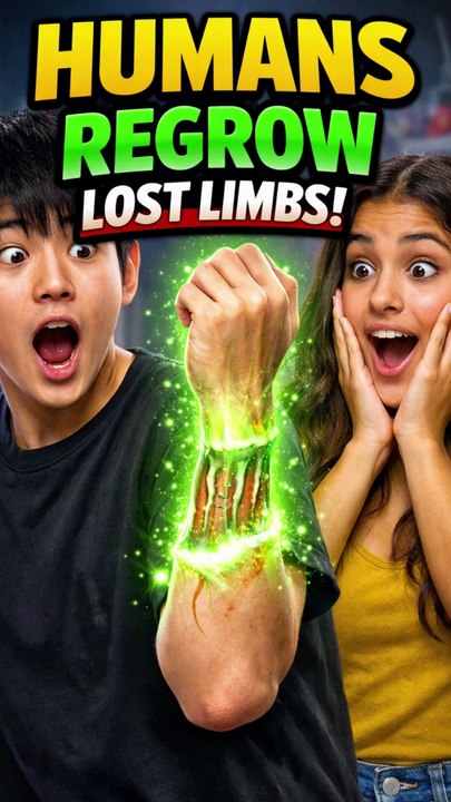 What if humans could regrow lost limbs - video Dailymotion