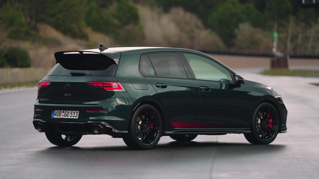 Volkswagen Golf GTI EDITION 50 Exterior Design in Dark Moss Green ...