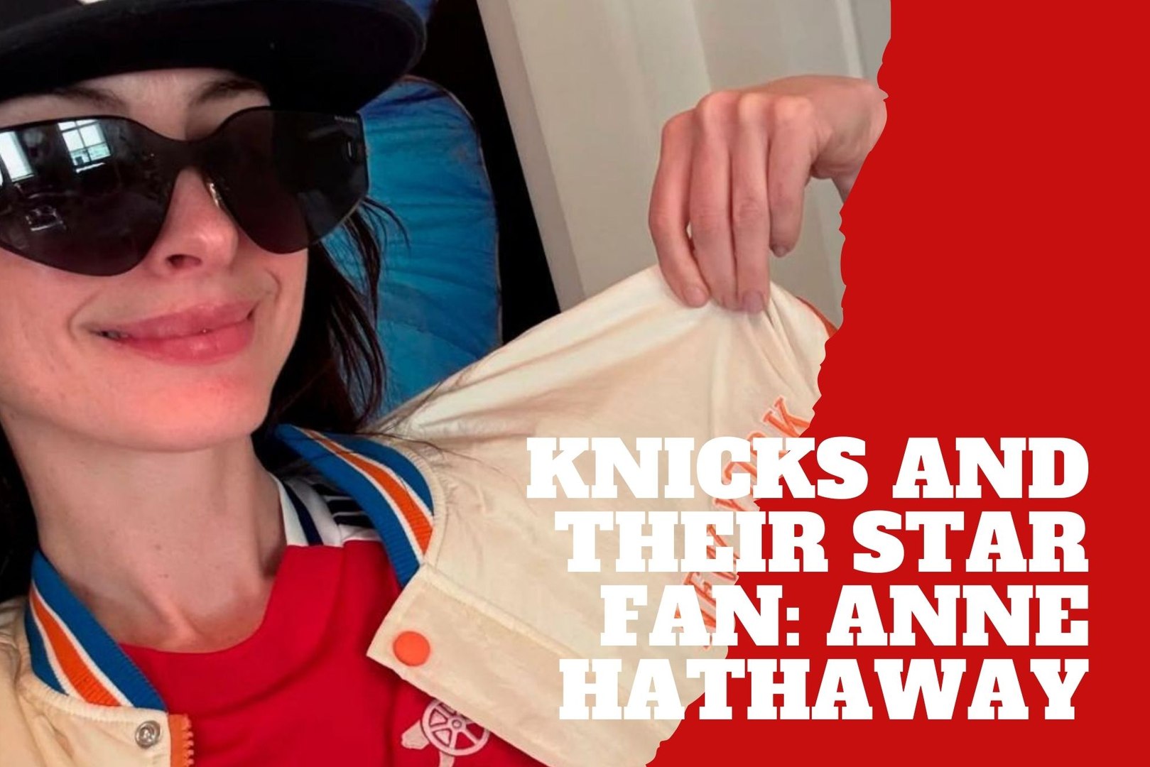 The New York Knicks won over Anne Hathaway in past seasons - MARCA TV ...