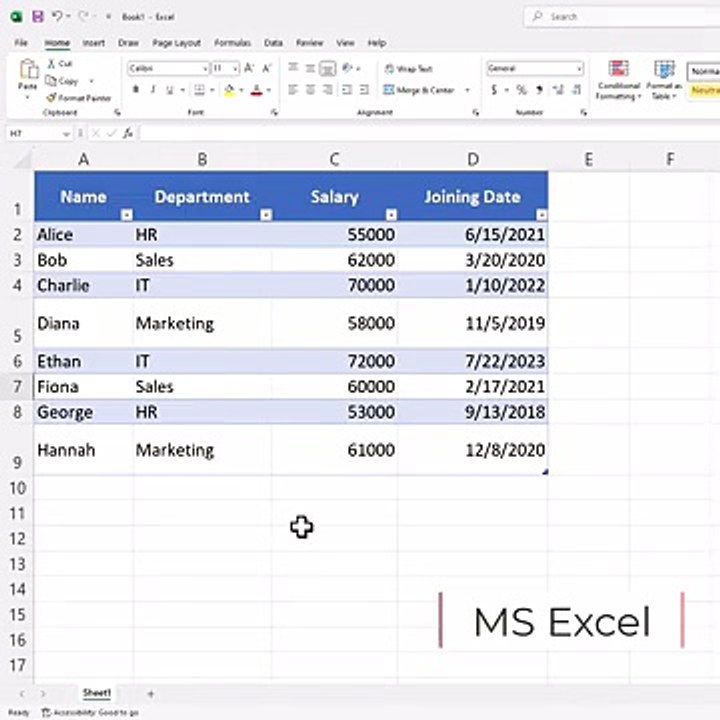 MS Excel Sorting - video Dailymotion