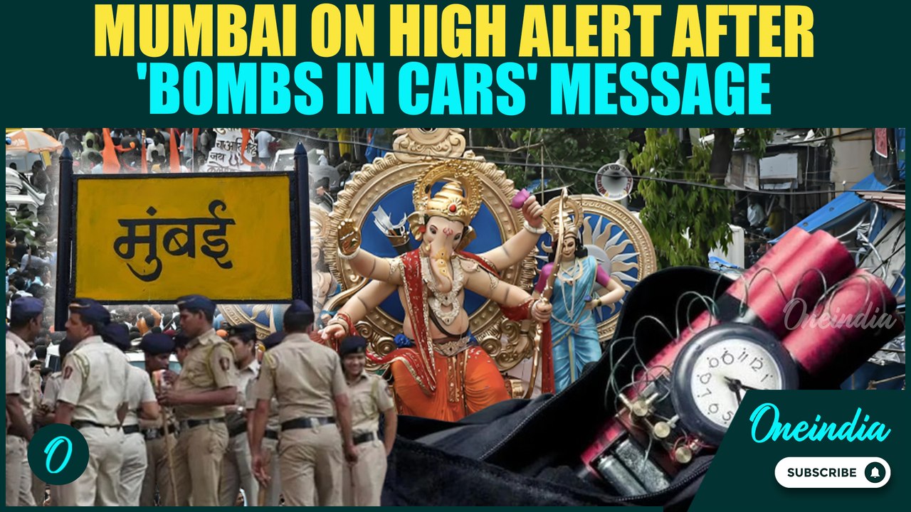 ‘34 Human Bombs, 400 Kg RDX’: Mumbai on Alert After Chilling Bomb Threat Ahead of Ganesh ...
