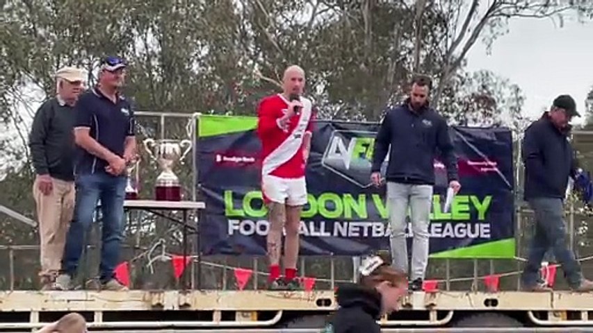 Bridgewater coach Lachlan Sharp after 2025 LVFNL grand final loss to ...