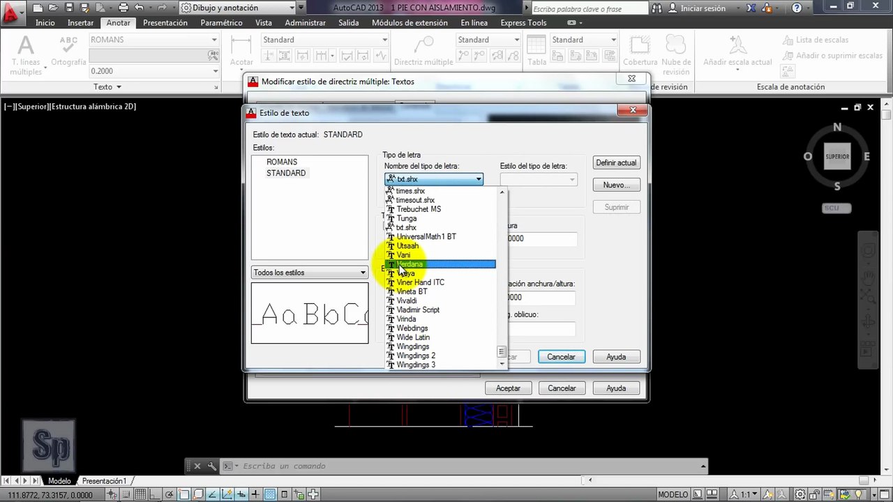 Autocad - Crear y modificar directrices. Tutorial en español HD - Vídeo ...