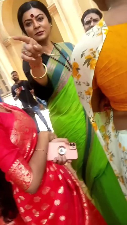 sushmita Sen Bobby Kumar shooting video taali webseries - video Dailymotion