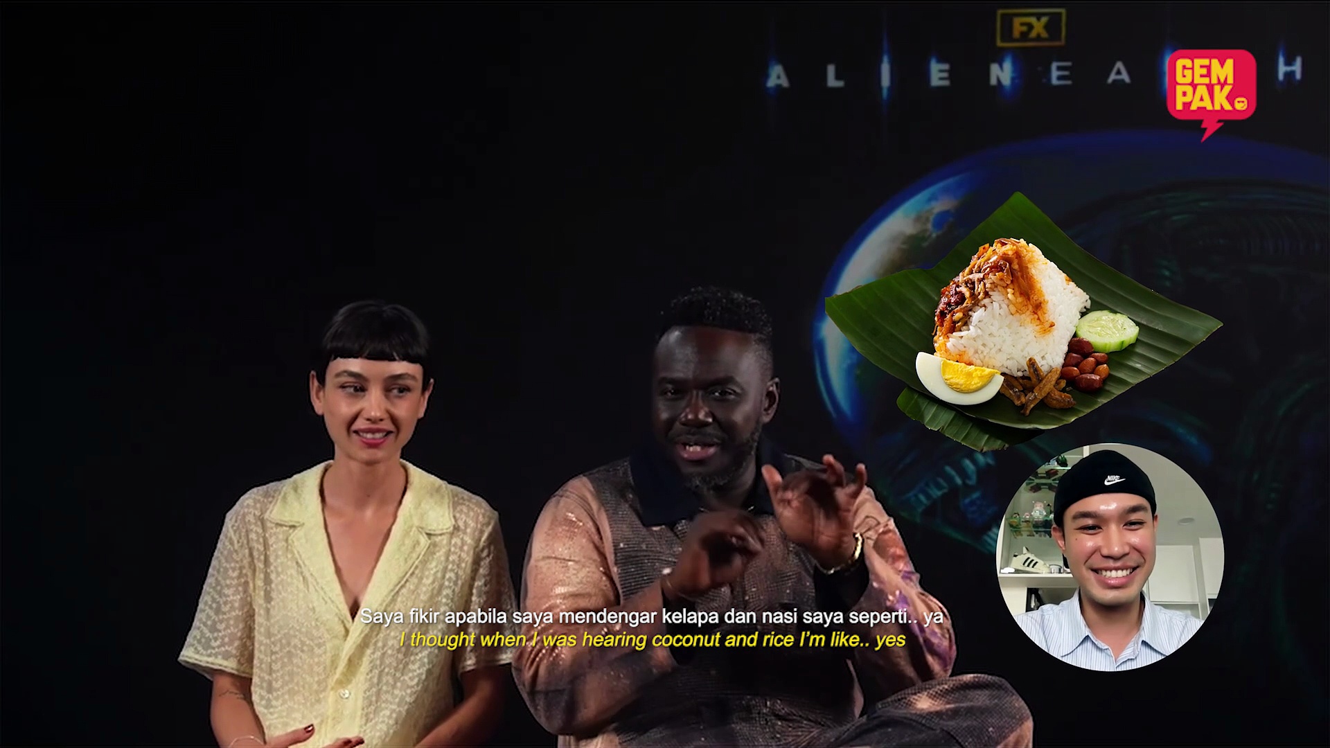Bintang Alien: Earth Nak Datang Malaysia Cari Nasi Lemak? | GMW: Eat ...