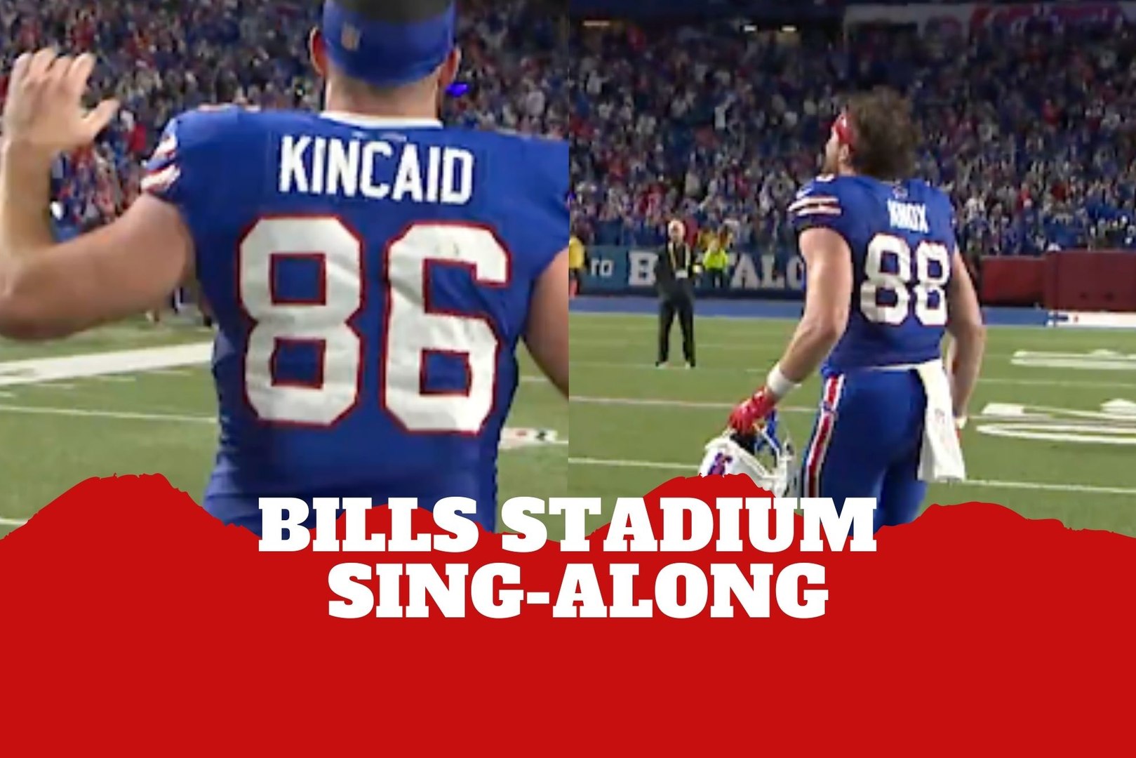 Bills' players ran wild singing "Mr. Brightside" after their epic 15 ...
