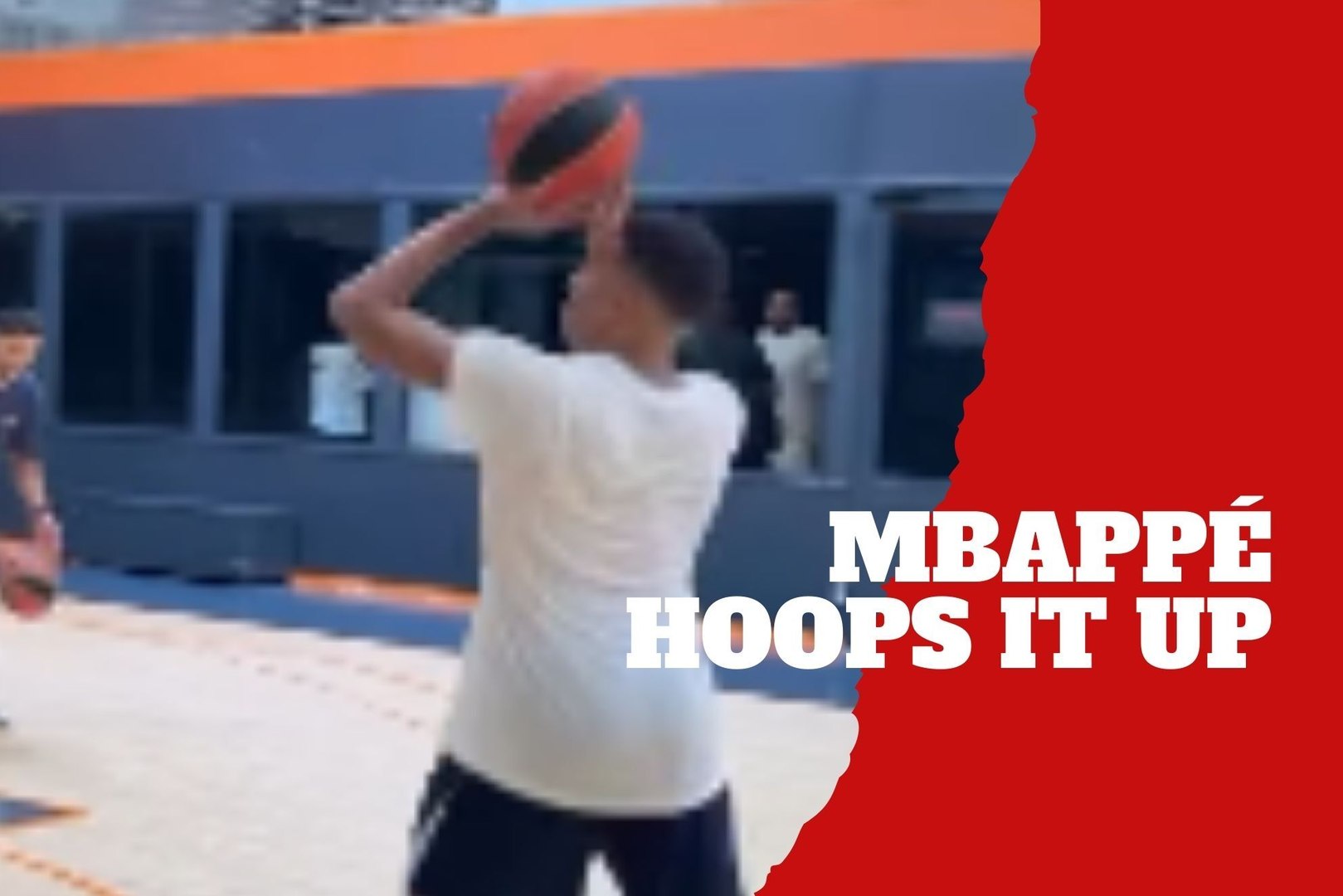 Mbappé nails two threes but shows nerves on the final shot - MARCA TV ...