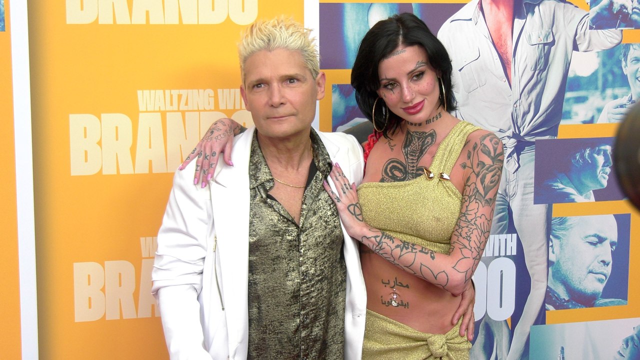 Corey Feldman and Adrien Skye "Waltzing with Brando" World Premiere Red ...