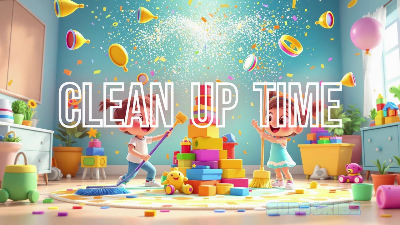 🎶 Let’s Clean Up! 🧼 | The Catchiest Clean-Up Song for Kids! - video Dailymotion