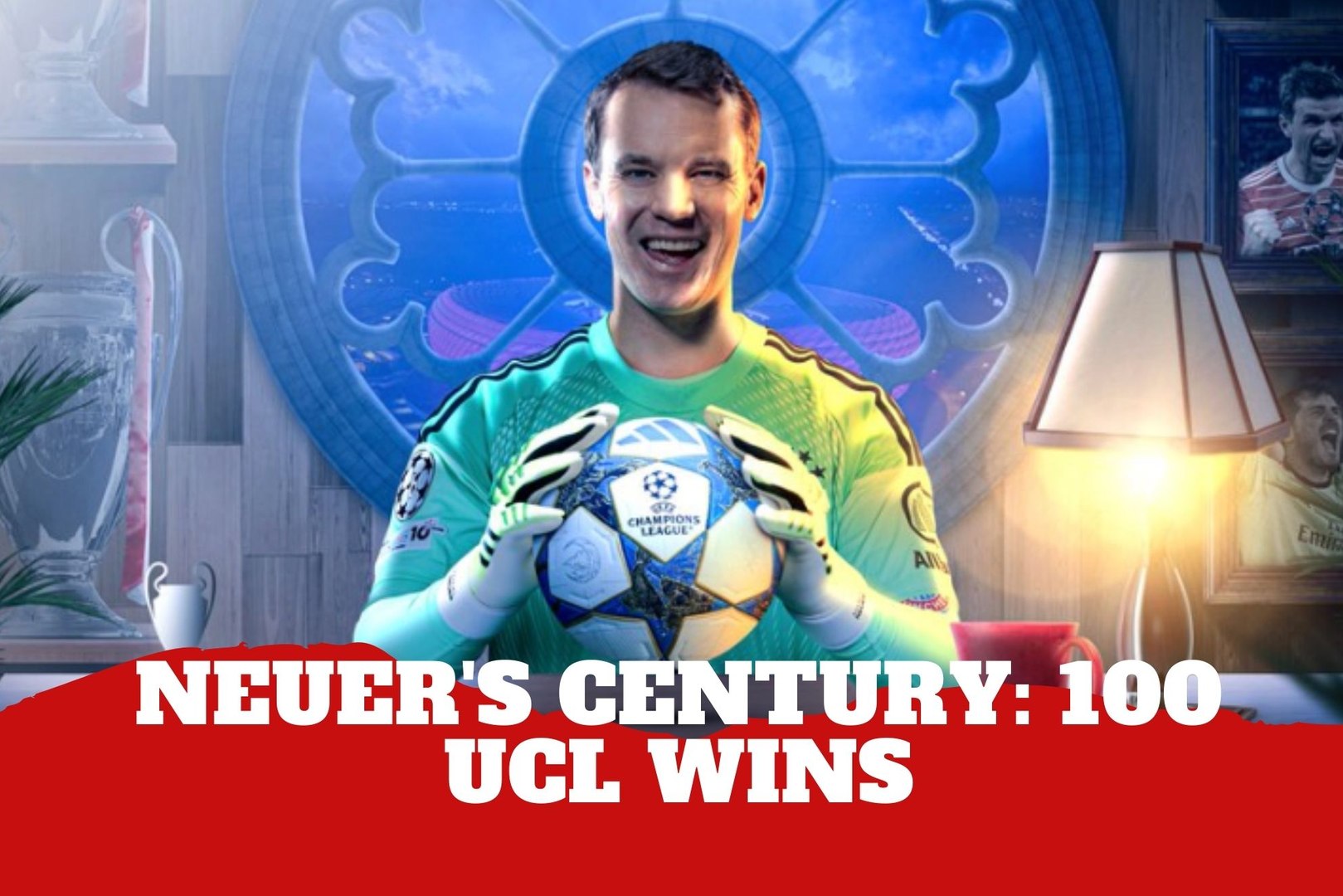 Manuel Neuer's new milestone 100 Champions League wins - MARCA TV English