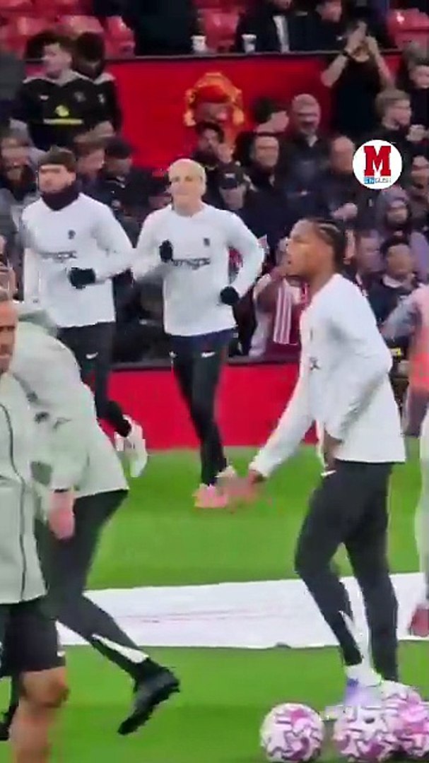 Alejandro Garnacho?s frosty return to Old Trafford - MARCA TV English