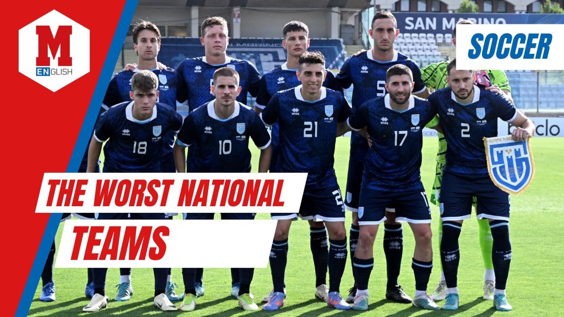 The worst national teams according to FIFA rankings - MARCA TV English