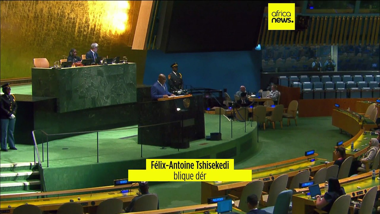 Assemblée générale de l'ONU : Tshisekedi plaide pour la paix en RDC ...