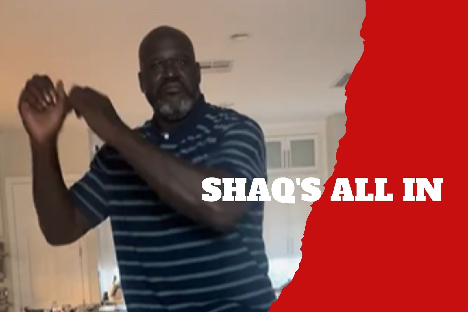 Shaq turns heads with Chris Brown dance bid - MARCA TV English