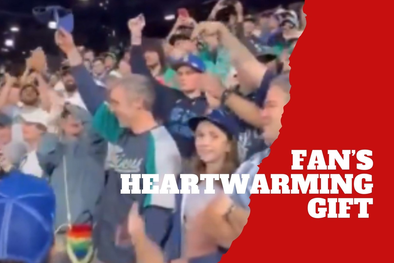 Mariners fan gives Cal Raleigh?s 60th HR ball to a kid - MARCA TV English