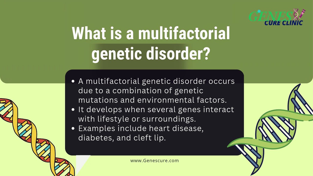What is Multifactorial Genetic Disorder? Causes, Symptoms, and Examples ...
