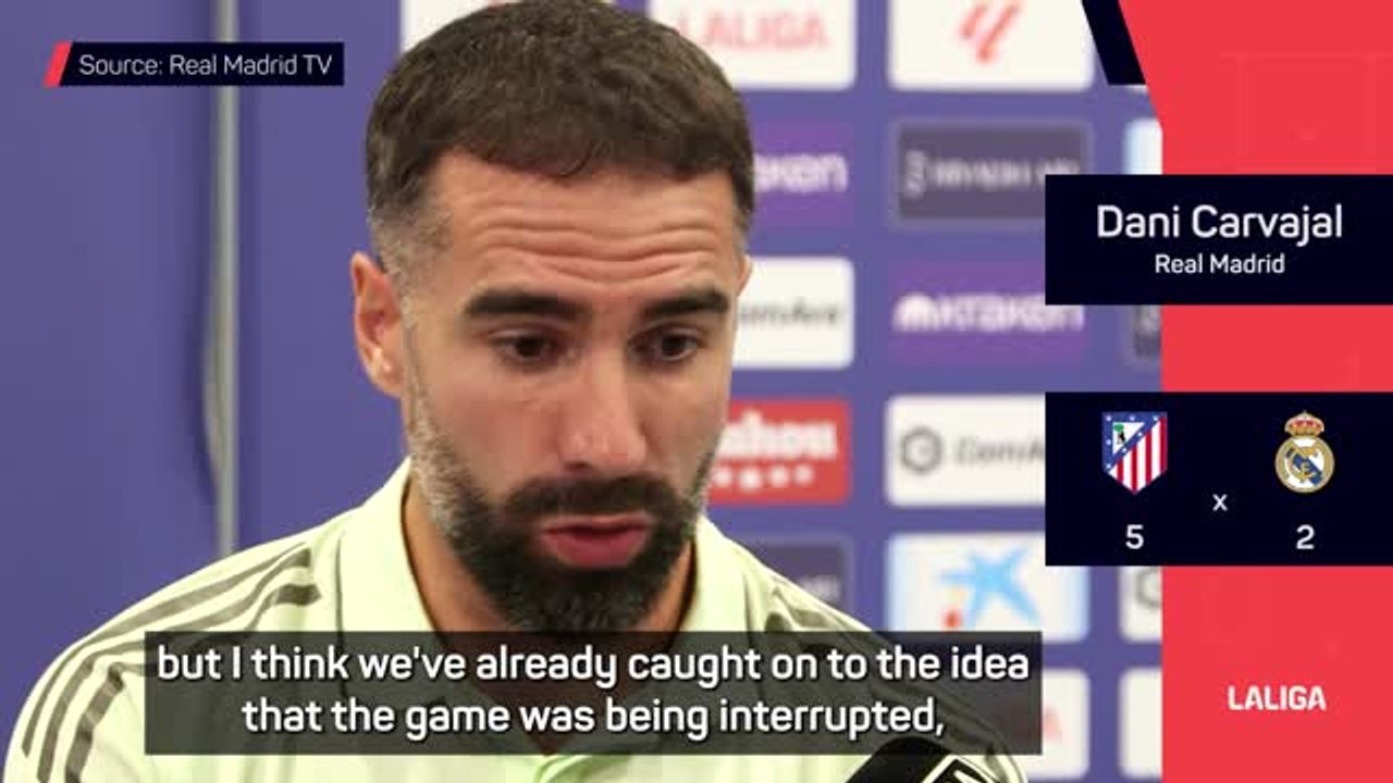 This loss a wake-up call for Real Madrid - Carvajal - video Dailymotion