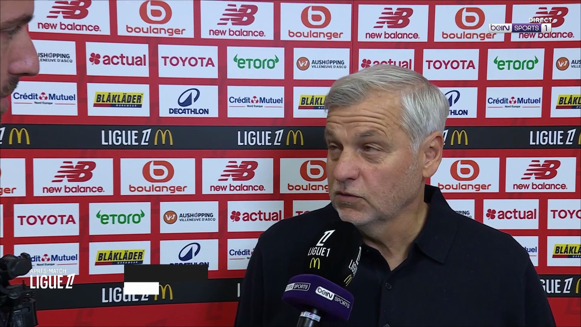 Bruno Genesio : "Je ne comprends pas le carton jaune" | beIN SPORTS