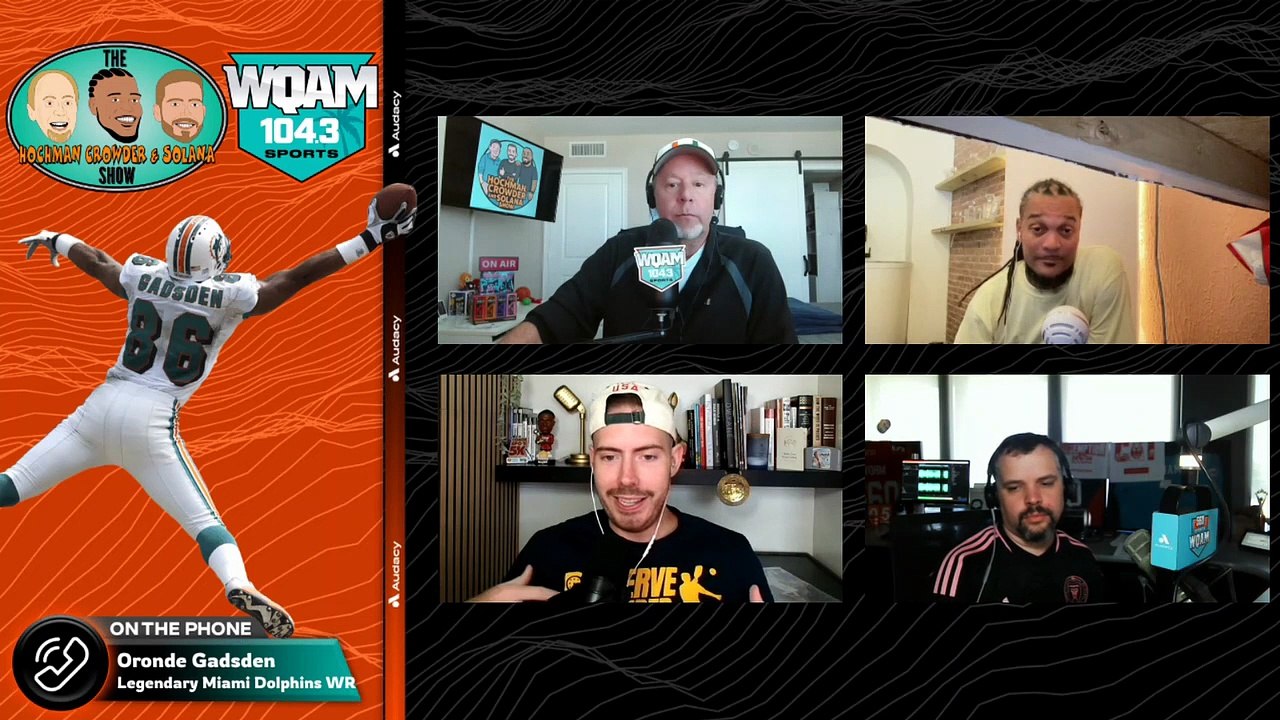 Oronde Gadsden talks Dolphins MNF win | concerned for Dolphins offense ...