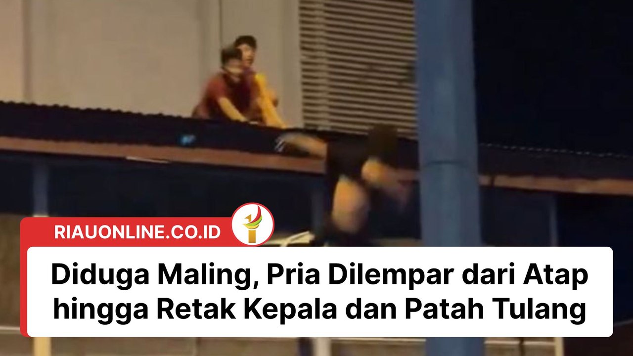 Diduga Maling, Pria Dilempar dari Atap hingga Retak Kepala dan Patah ...