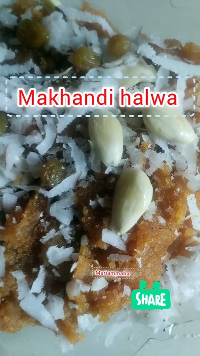 Makhandi halwa recipe easy way of making makhandi halwa - video Dailymotion