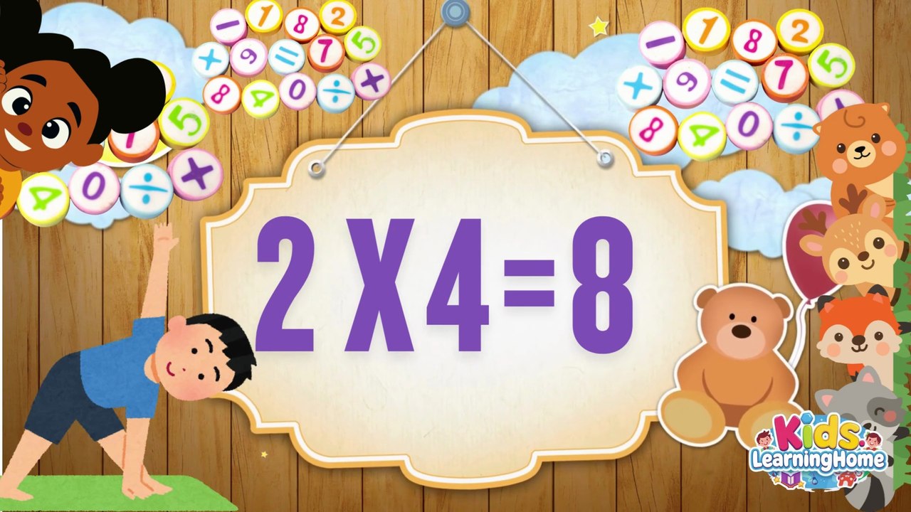 Table of 2 Song | Fun Multiplication for Kids | 2 Times Table Rhyme ...