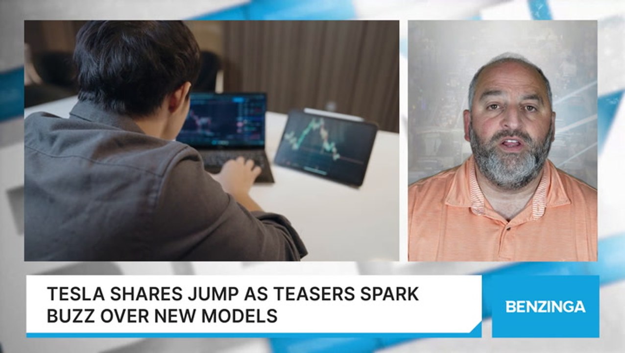 Tesla Shares Jump As Teasers Spark Buzz Over New Models - video Dailymotion