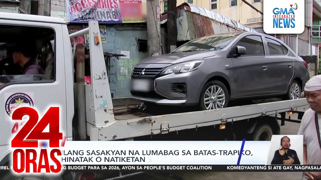 Reklamong bara-barang pagparada sa ilang lugar sa Parañaque ...