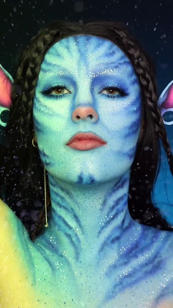 Avatar Makeup NYX Cosmetics X Avatar: The Way Of Water Collection