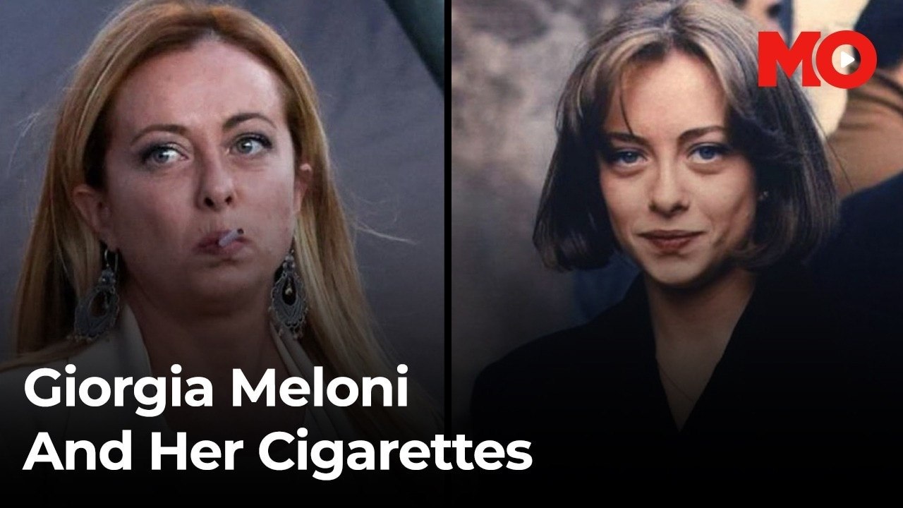 How smoking helped Giorgia Meloni build political bridges - video ...
