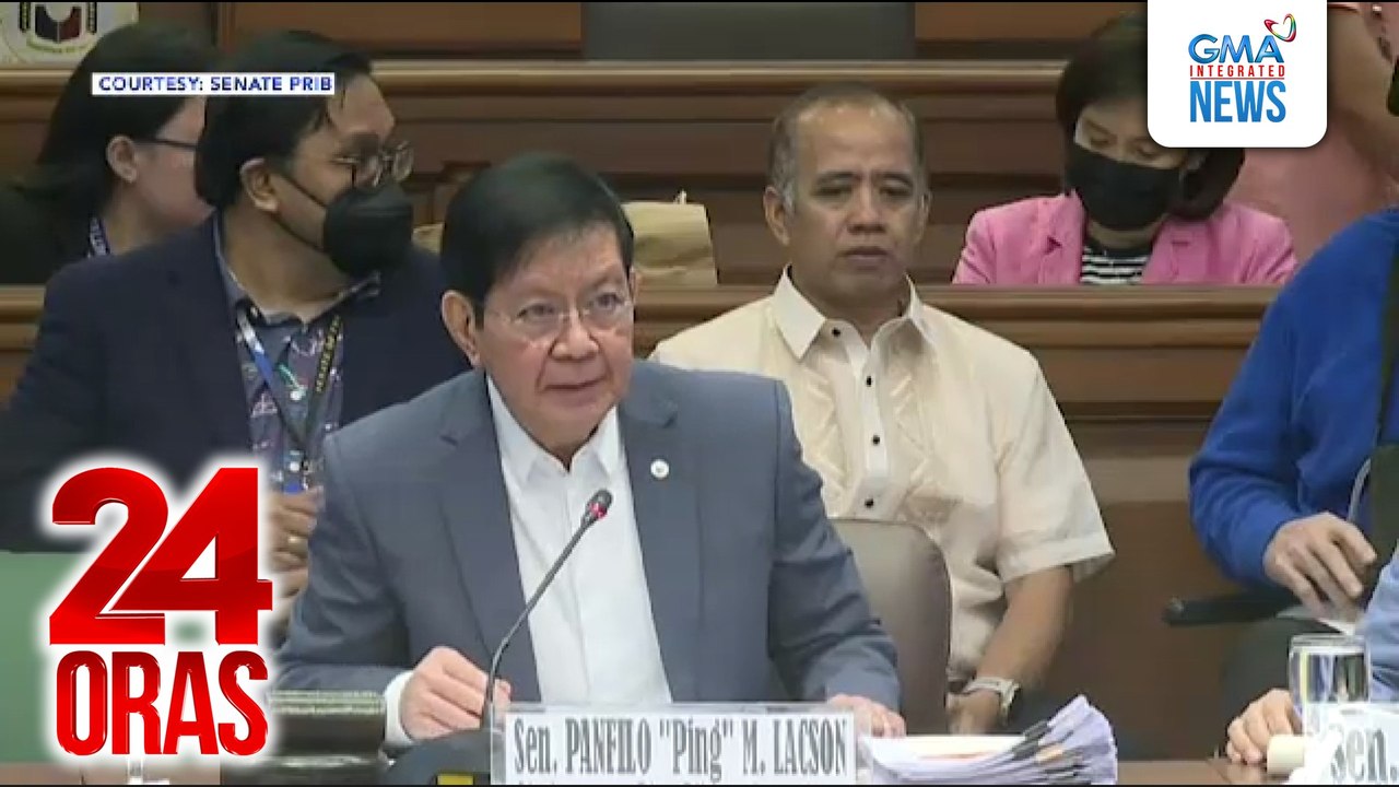 SP Sotto - 100% ang tsansang mag balik bilang Blue Ribbon Comm Chairperson si Sen. Lacson | 24 ...