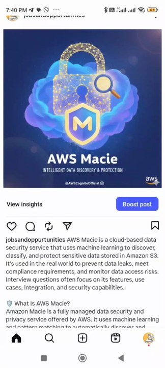 AWS Macie | AWS Training and Certification Machine Learning (1080p ...