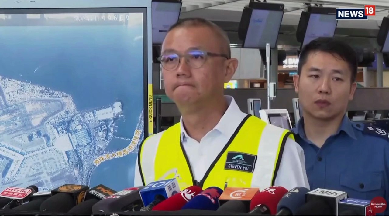 Breaking News: Plane Loses Control on Runway in Hong Kong | Airport ...