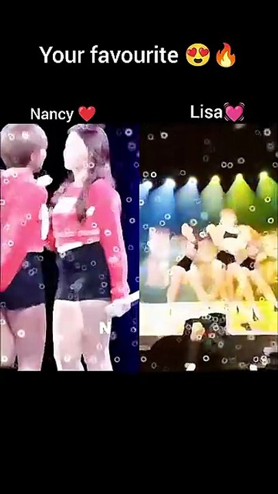 Who is the best 🤔 Nancy Momoland 🔥 vs Lisa blackpink 👿 #lisa #whoisbest ...