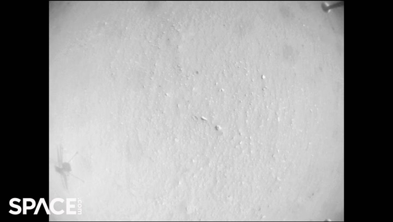 Time-Lapse Of Mars Helicopter Ingenuity's 32nd And 33rd Flight - video ...