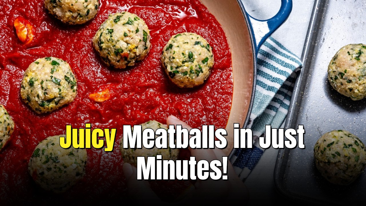 Easy Greek Chicken Meatballs with Lemon Orzo - video Dailymotion