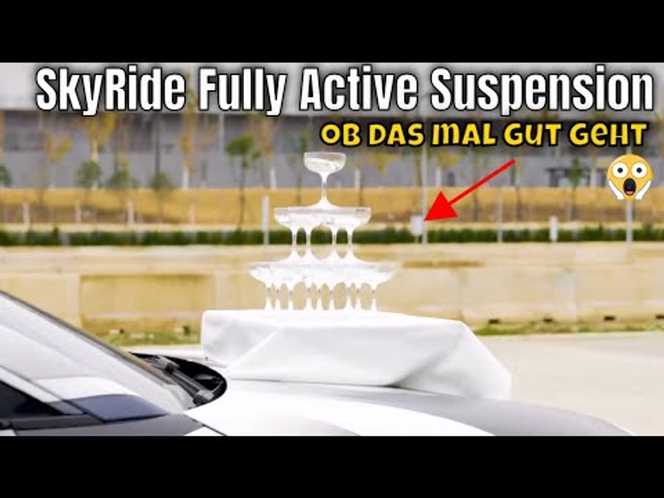 2024 NIO ET9 SkyRide: schafft das SkyRide Fully Active Suspension die Champagnerchallenge ...