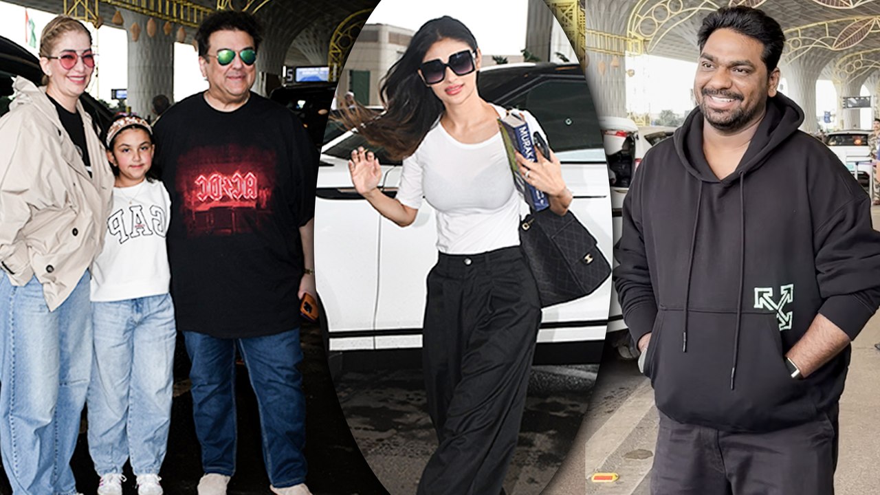 Adnan Sami With Family, Mouni Roy And Zakir Khan Spotted At Mumbai ...