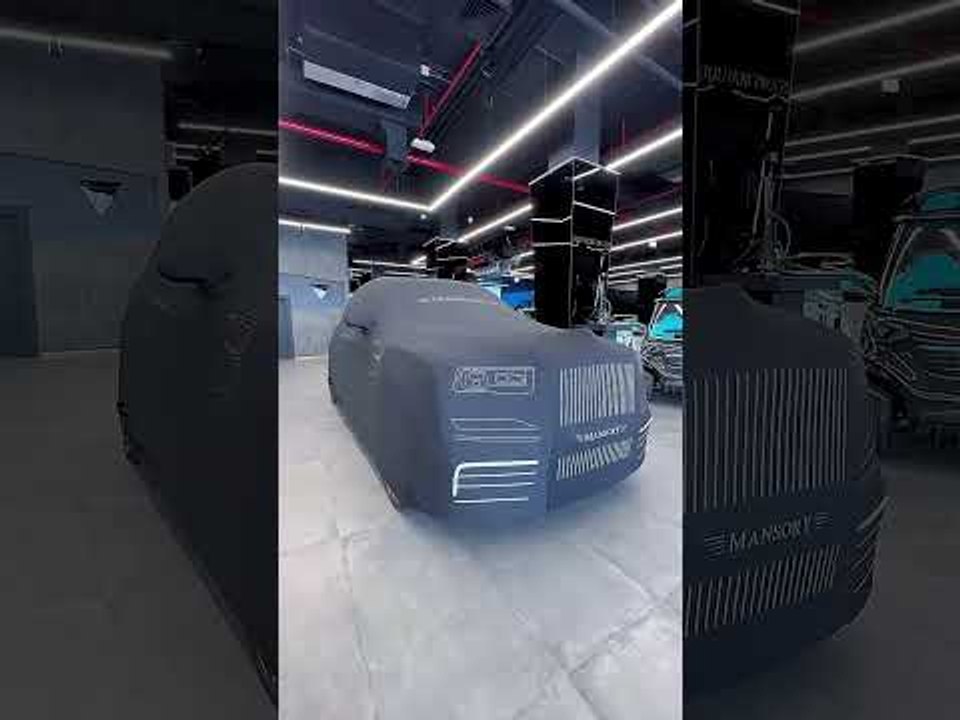 Luxus pur: MANSORY Car Cover für den Rolls Royce Cullinan | unglaublich ...