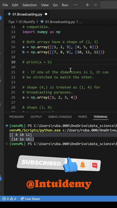NumPy Tips: Broadcasting. - video Dailymotion