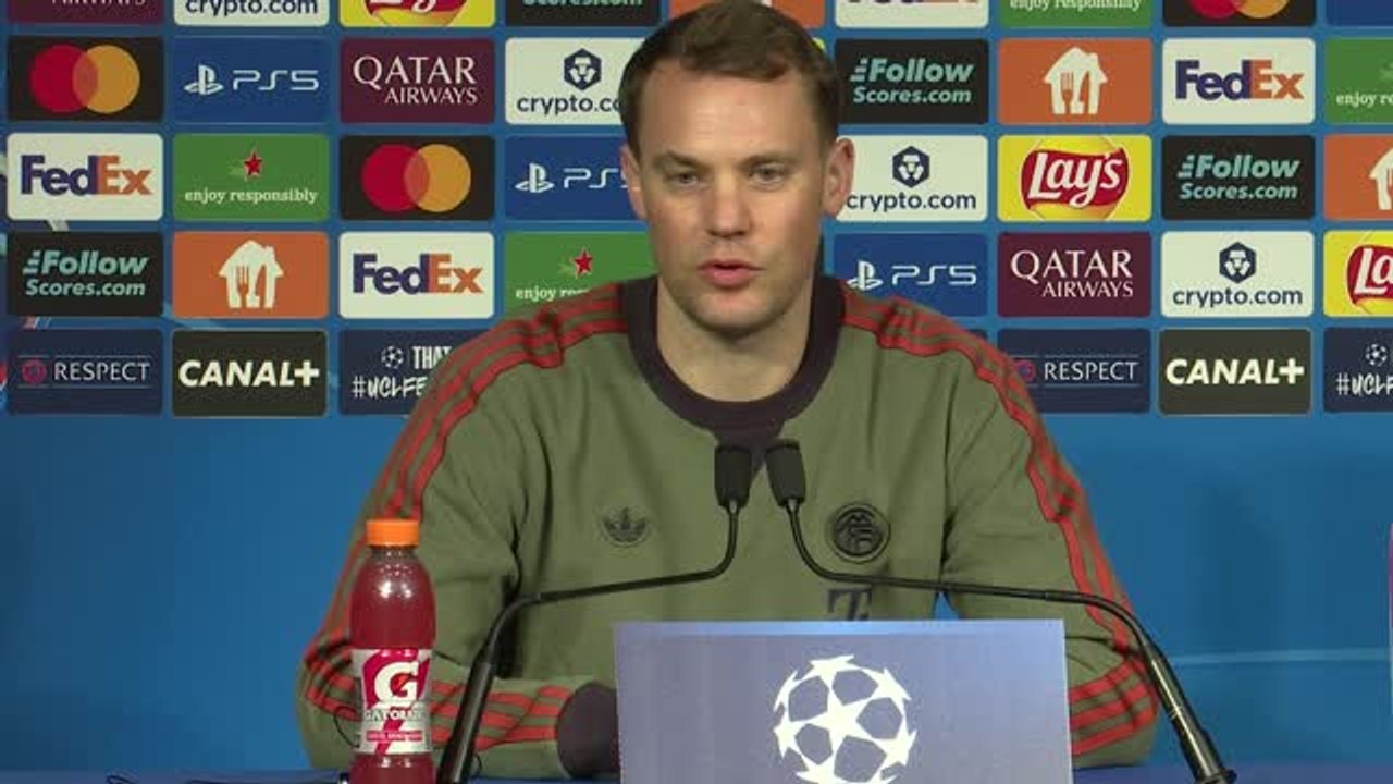 CLEAN: PSG v Bayern Munich has 'huge prestige' for Manuel Neuer - video ...