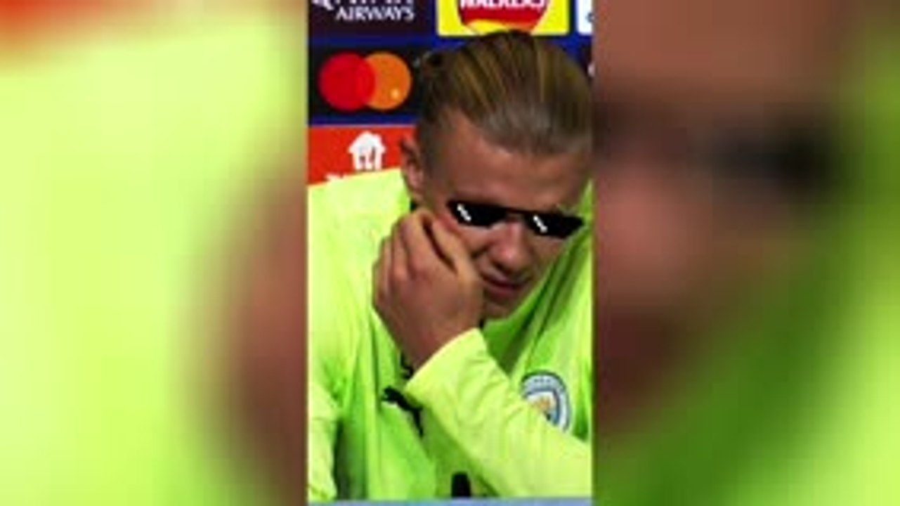 Even Haaland can't keep track of his records - video Dailymotion