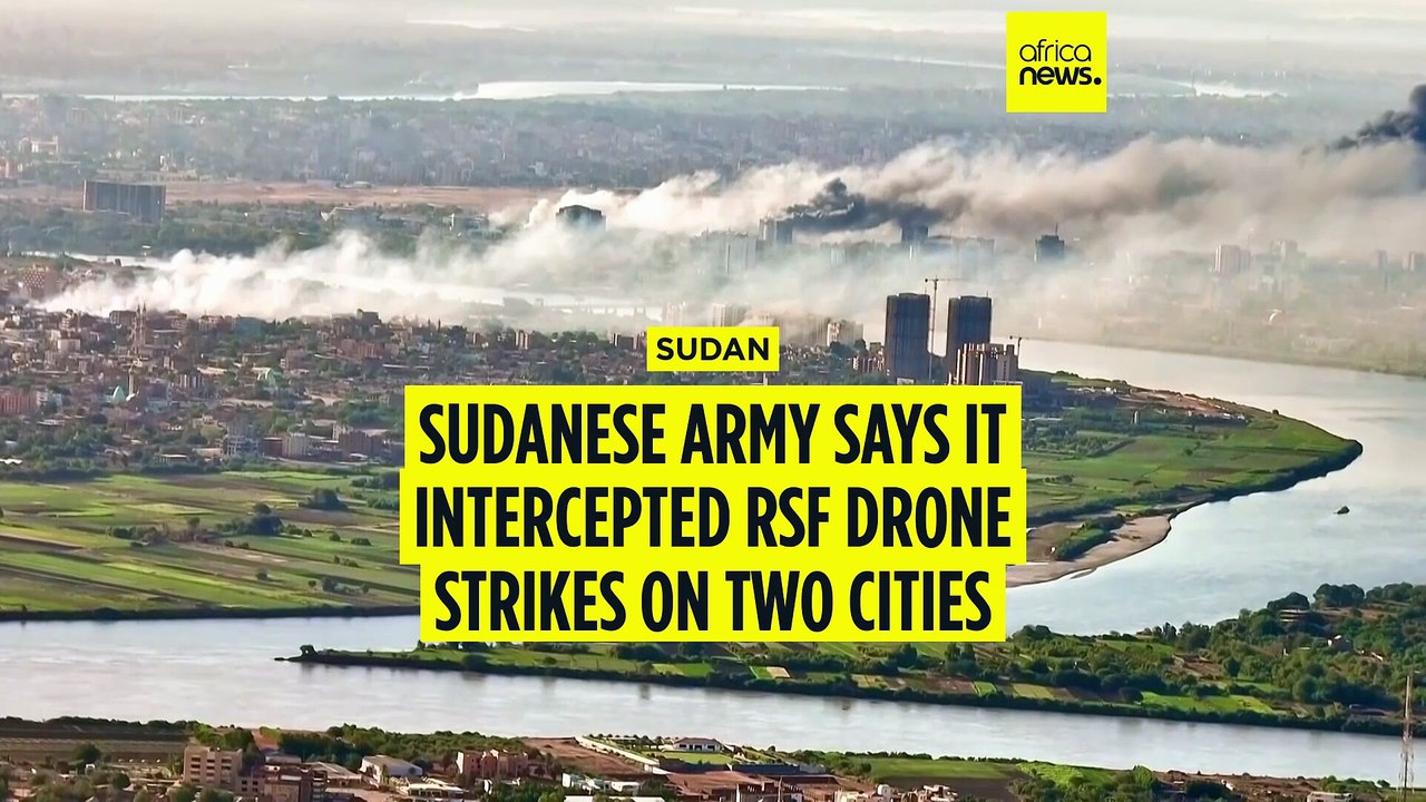 Sudanese army says it intercepted RSF drone strikes on two cities ...
