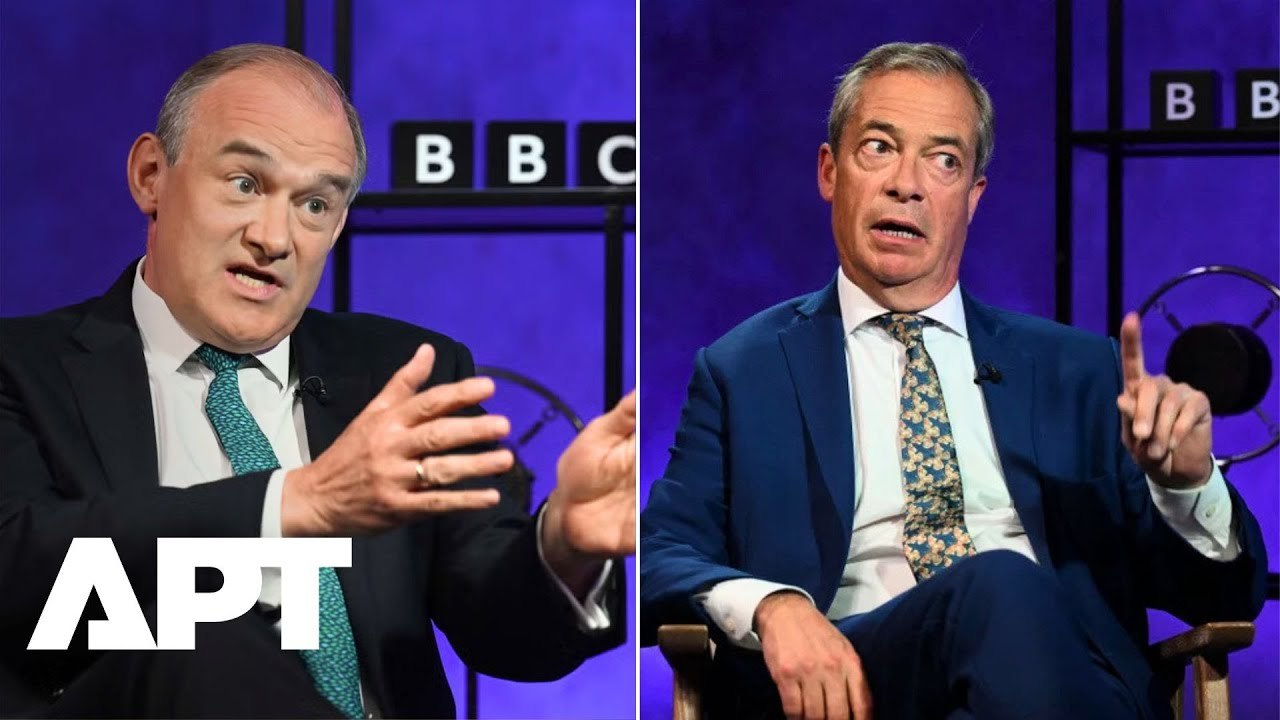 Trump vs BBC: Ed Davey Defends Firm as Farage Urges Overhaul | APT ...