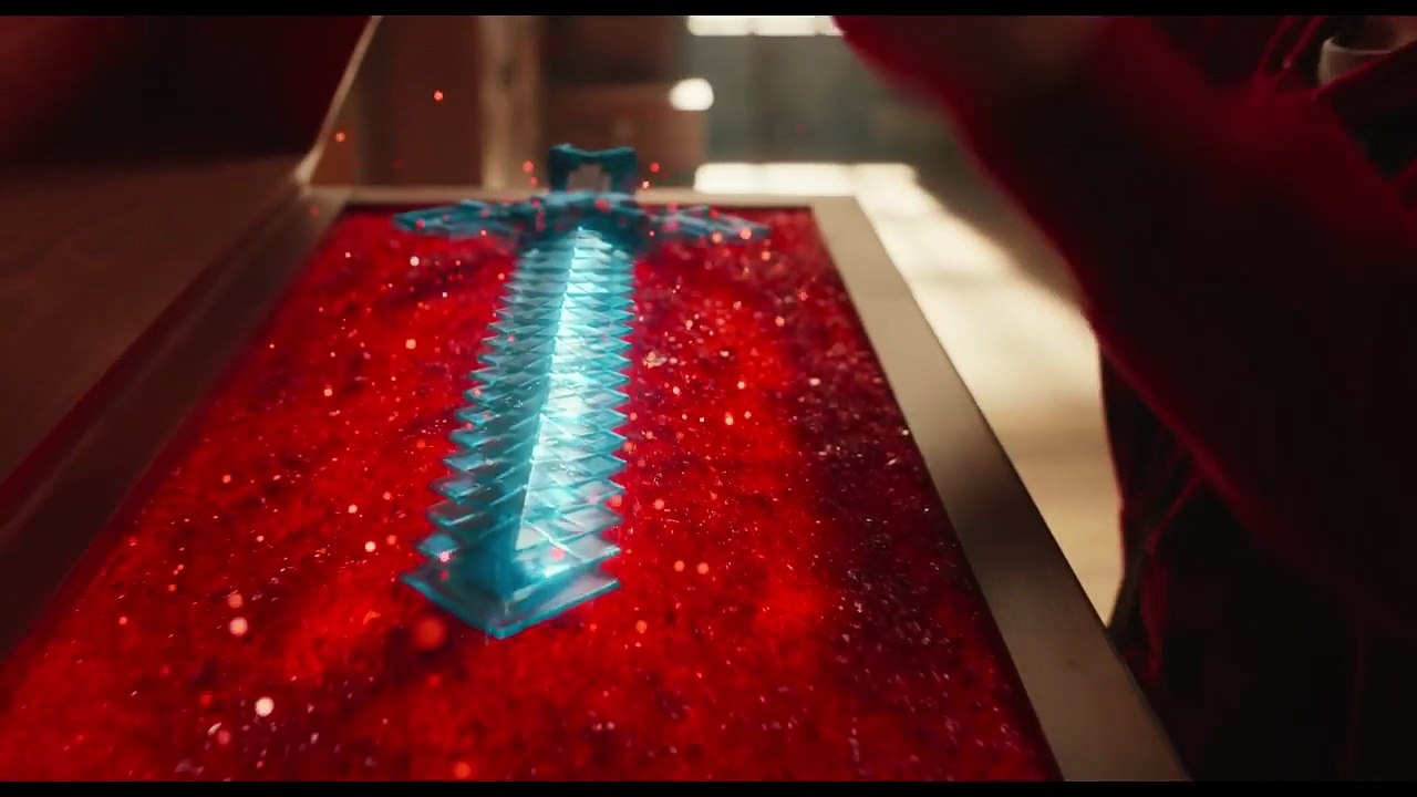 A Minecraft Movie (2025) 4K - CHICKEN JOCKEY!!! (and Enderman ...