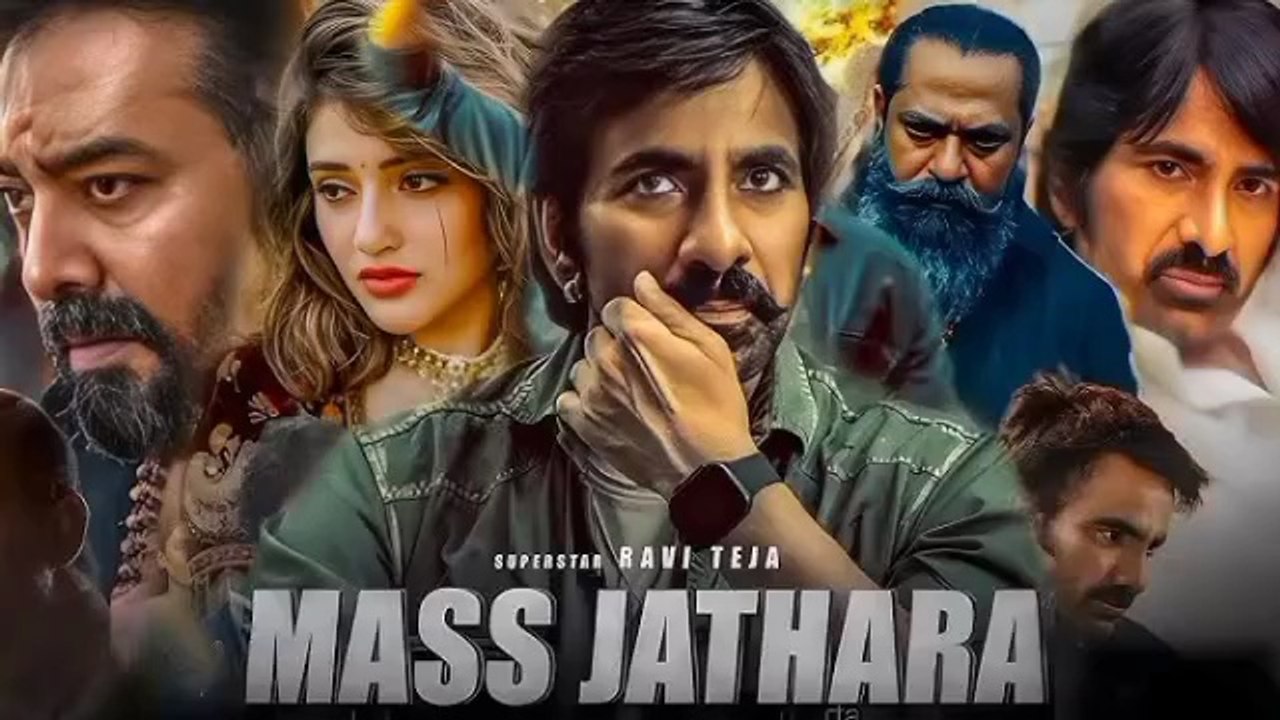 MASS JATHARA (2025) Ravi Teja New Superhit Hindi Dubbed Full Movie HD ...