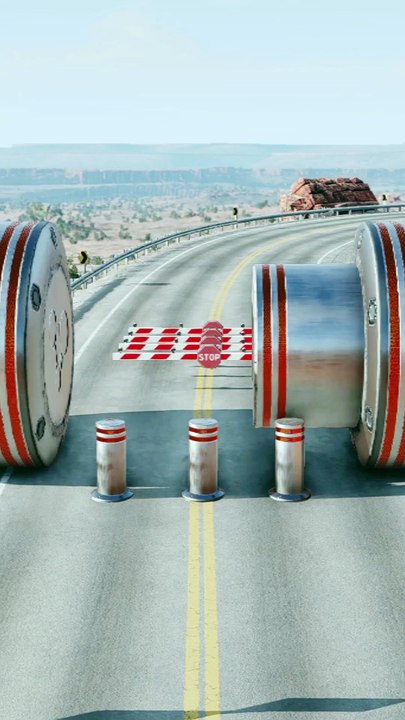 Realistic BeamNG Drive car crash physics. Watch in - video Dailymotion