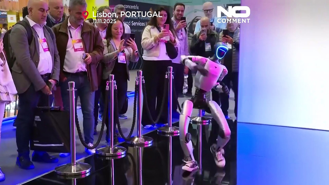 Los robots bailarines cobran protagonismo en la Web Summit de Lisboa ...